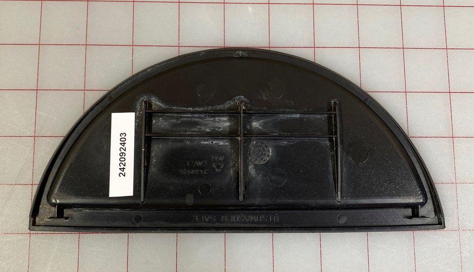 242092403 Frigidaire Refrigerator Door Water Dispenser Drip Tray Insert ...