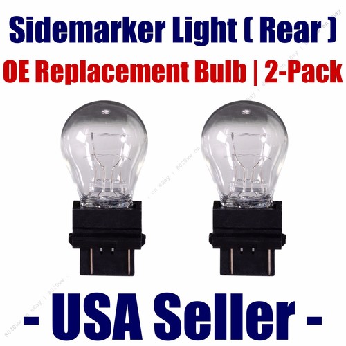 Sidemarker (Rear) Light Bulb 2pk - Fits Listed Ford Vehicles - 3457K ...