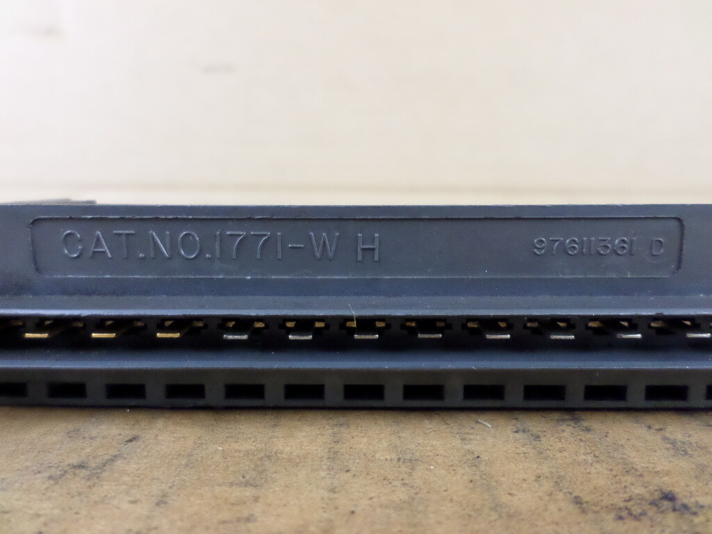 Lot of 6 Allen-Bradley 1771-WH Buchanan AB21WXM 21-Terminals Wiring ...