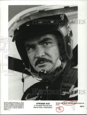 1983 Press Photo Actor Burt Reynolds in "Stroker Ace" Movie - lrp74273 ...
