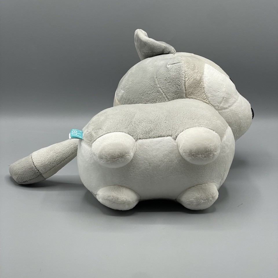 Bellzi Wolf the Wolf Wolf Dog Plush Husky 9" x 12" Stuffed Animal ...