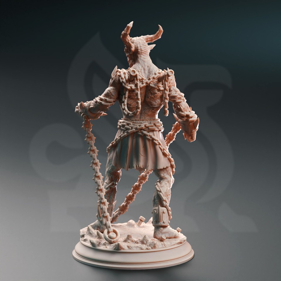 Chain Devils of the Nosmeni Infernal Demon Miniature | D&D DnD | eBay