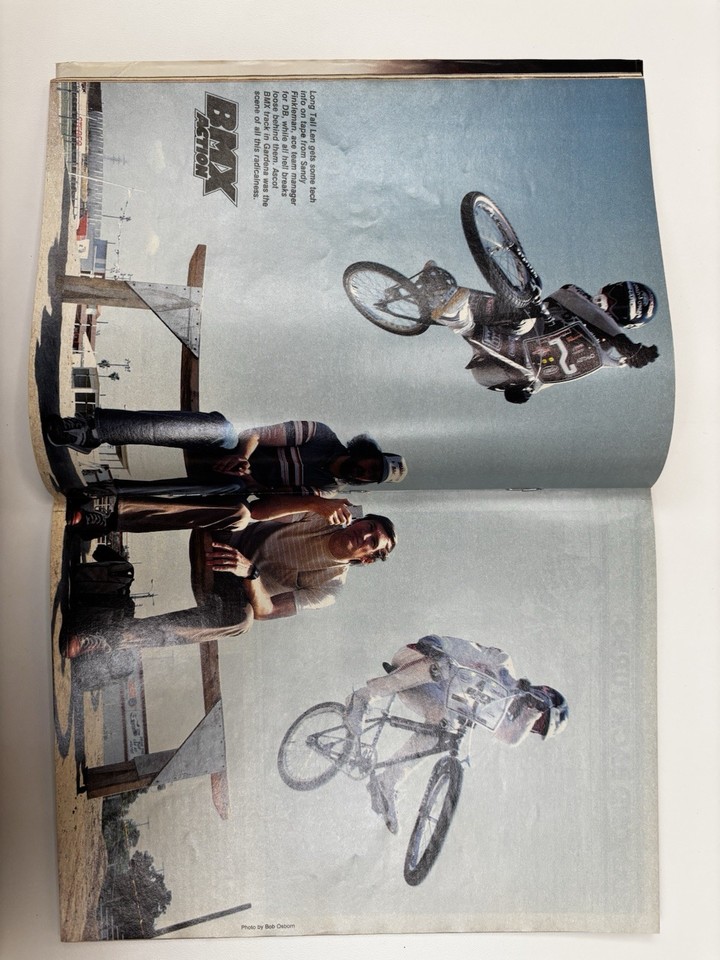 1982 Bmx Action Magazine September Issue Old School All Pages GT SERL ...