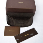 NEW AUTHENTIC TOM FORD X-LARGE SUNGLASSES BOX VELOUR CASE SEALED CLOTH ...