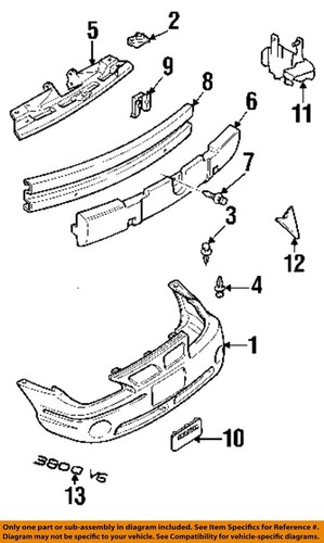 GM OEM 88-03 Grand Am Trunk Lid Lid Components-Emblem 20696860 | eBay