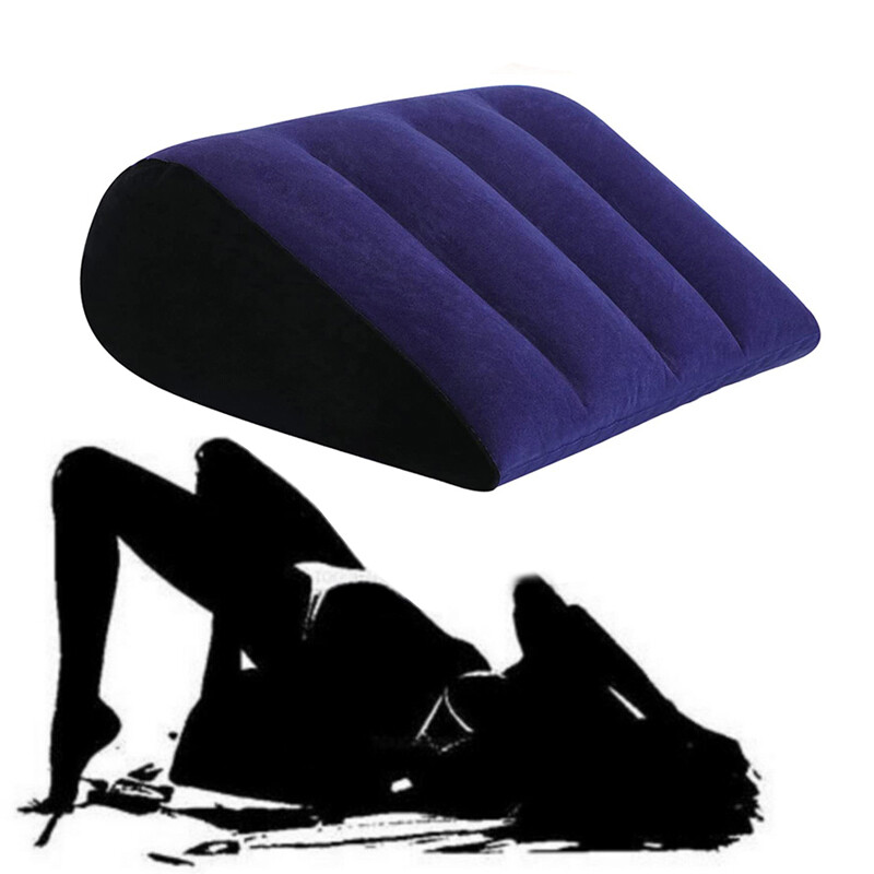 Adult Toys Pillow Position Cushion Triangle Inflatable Ramp for Deeper ...