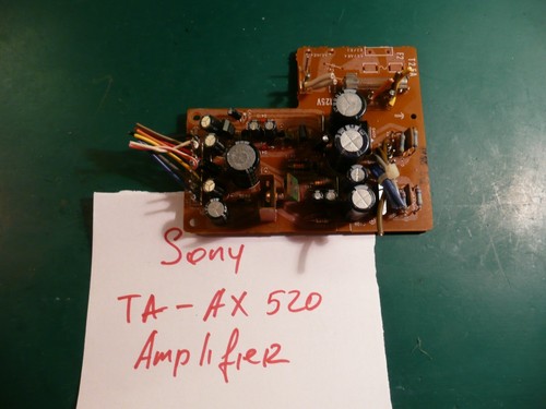 Sony TA-AX520 Amplifier Replacement Parts Circuit Board | eBay