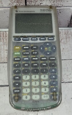 Texas Instrument TI-83 Plus Silver Edition Clear Graphing Calculator | eBay
