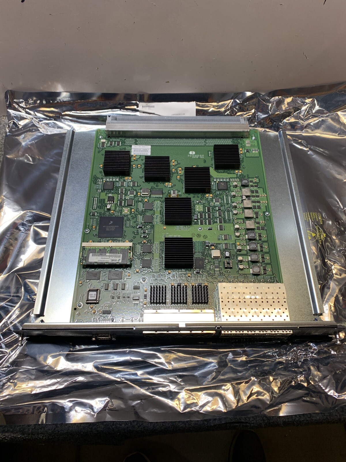 Brocade/Foundry 24 port SX-FI12GM-4 FastIron SuperX Management Module ...