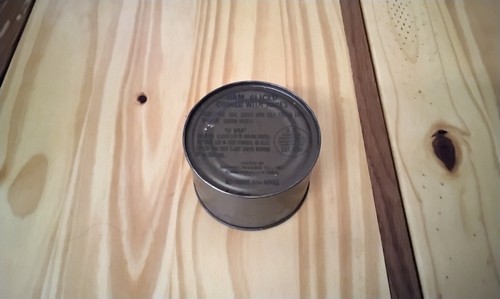 Vintage US Military Army Combat Field C Rations Can Ham Sliced w ...