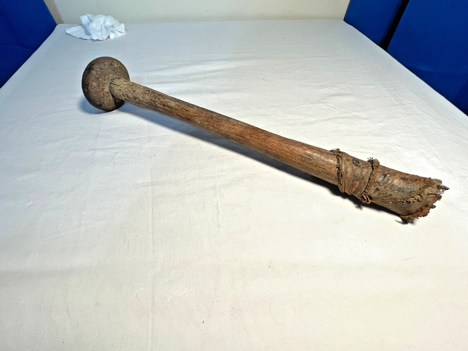 Antique Atha Tool Macadamizing Knapping/Napping Hammer stone dressing ...
