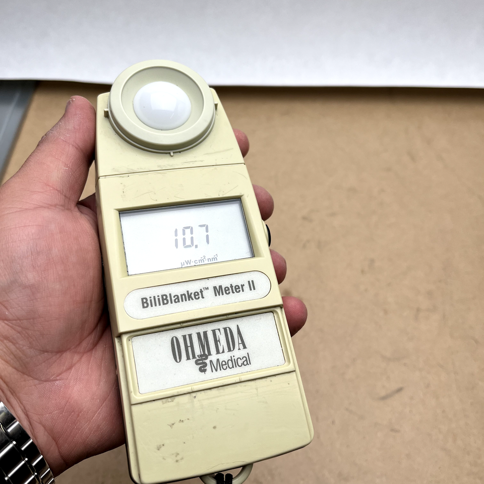 Ohmeda BiliBlanket Meter II Phototherapy Light Meter | eBay