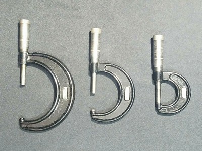 J.T. Slocomb Vintage Micrometers Set Of Three Made In Providence R.I ...