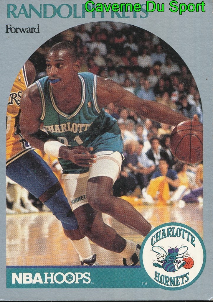 056 RANDOLPH KEYS CHARLOTTE HORNETS CARD CARTE BASKETBALL NBA HOOPS ...