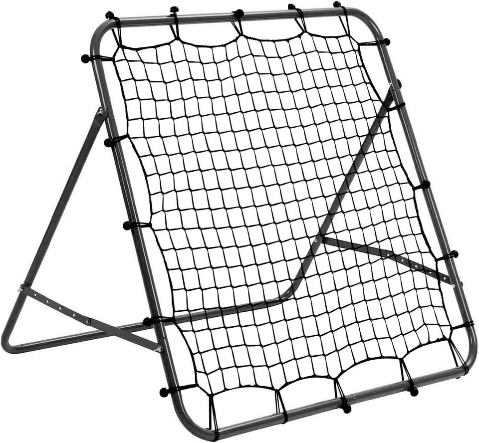 Double-Sided Football Training Net Soccer Kickback Target Goal ...
