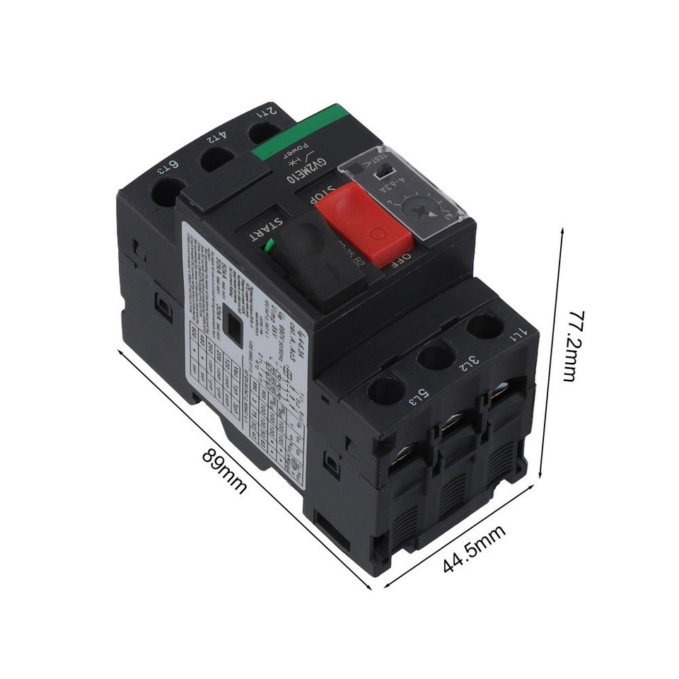 GV2 Series Motor Starter for PROTECTION Overload Switch for 0 37kW to ...