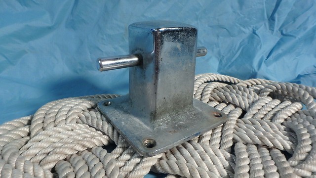 Vintage Chrome Plated Bronze Samson Post for Boat Richardson Cruiser | eBay