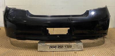 2010 2011 2012 2013 Infiniti G37 G25 Rear Bumper w/Sensor Holes | 85022 ...