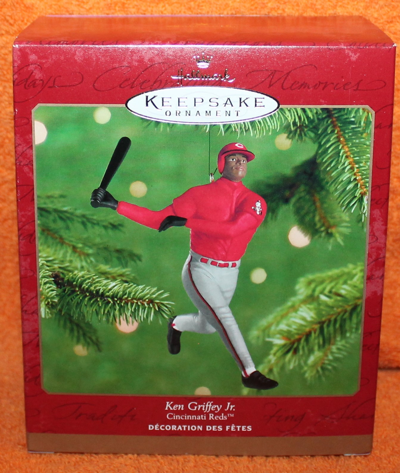 Hallmark Keepsake Ken Griffey Jr. Cincinnati Reds Christmas Ornament ...