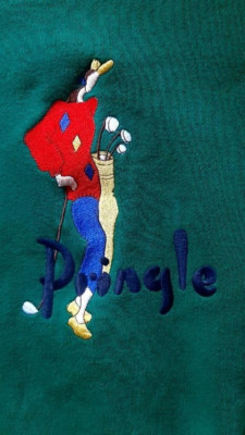 Vintage 80s PRINGLE Sports Green Sweatshirt with Embroidery Sz.XL Made ...