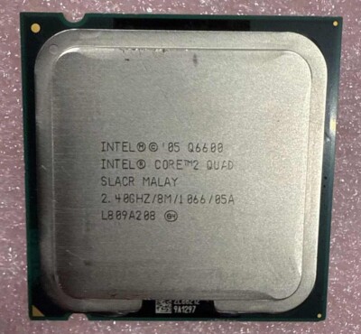 Intel Core 2 Quad Q6600 2.4GHz Quad-Core (HH80562PH0568M) Processor ...