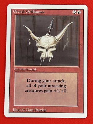 MTG / Magic: The Gathering - 3rd Edition Revised - Orcish Oriflamme | eBay
