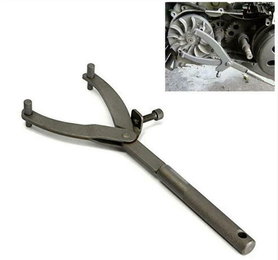Universal Motorcycle Flywheel Clutch Spanner Wrench Removal Sprocket ...