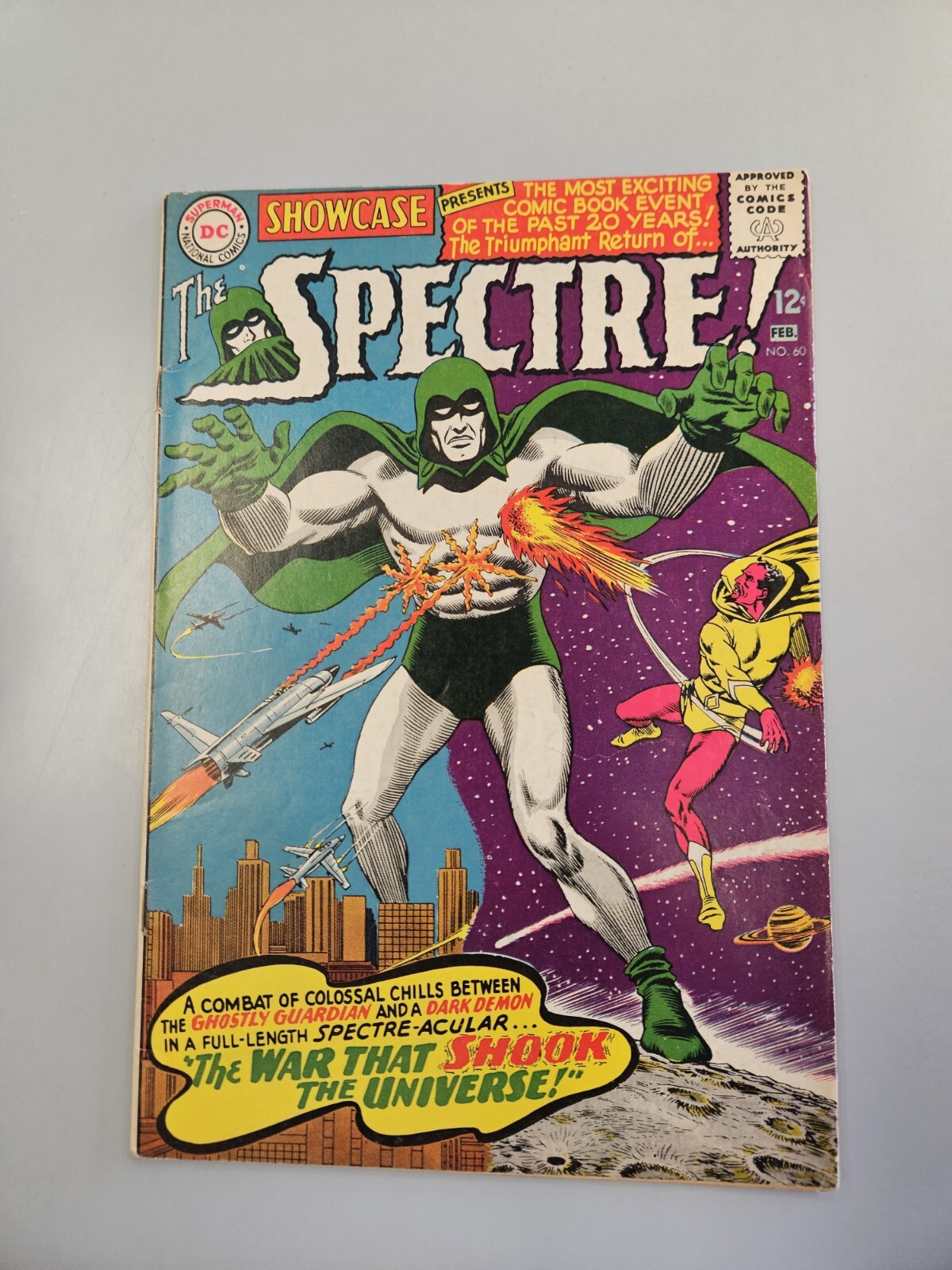 Showcase #60 (DC Comics, 1966) Origin & 1st Silver Age Spectre! 1st ...