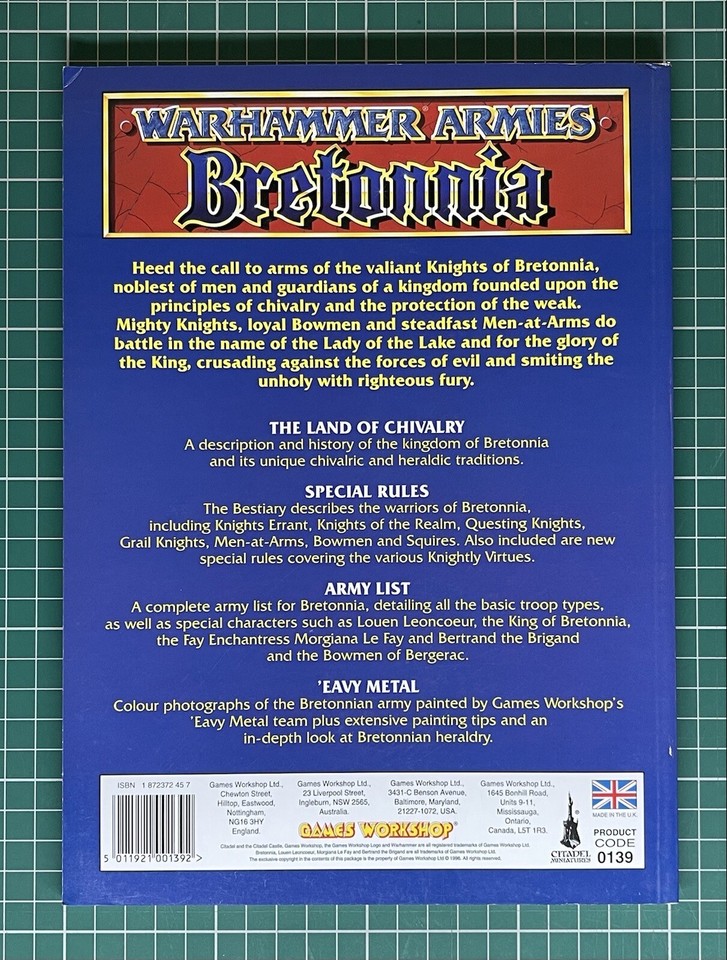 Warhammer Fantasy : Bretonnian Army Book Knights Damsel Bundle Lot | eBay