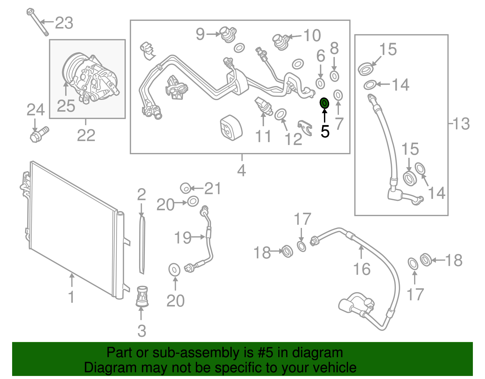 Land Rover LR002724 Genuine OEM Discharge Hose Seal for sale online | eBay