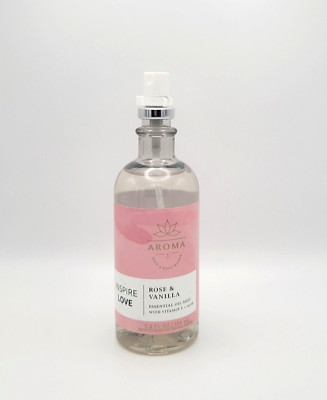 Bath & Body Works Rose Vanilla Inspire Love Aromatherapy Essential Oil ...