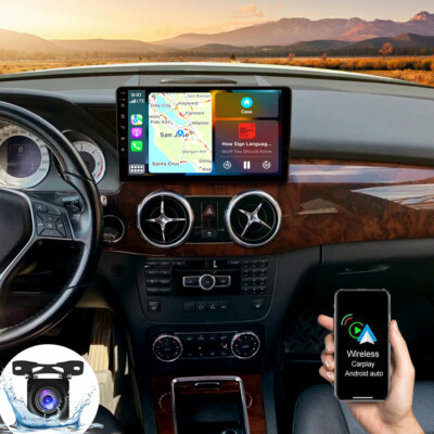 For 12-15 Mercedes-Benz GLK Class X204 Android 14 CarPlay Stereo GPS ...