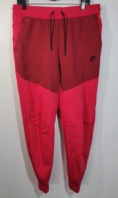 Nike Sportswear Tech Fleece Joggers Men's L Berry Pomegranate CU4495 ...