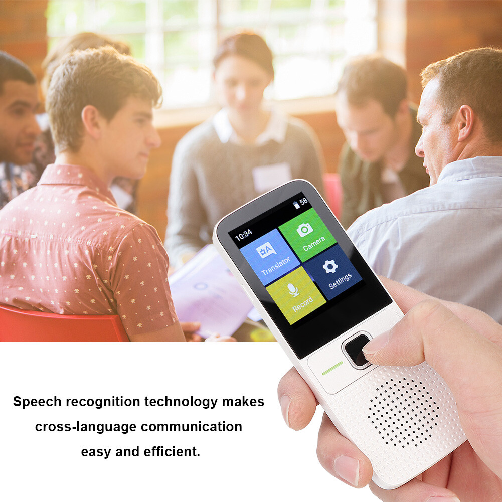 Portable Handheld Wireless Offline Two Way Real Time Translator ...