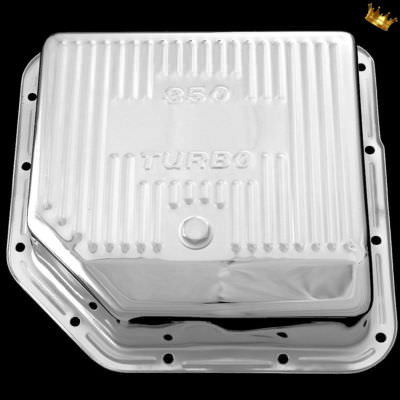 Chrome Deep TH350 Transmission Pan fits Chevy Ponitac Oldsmobile Buick ...