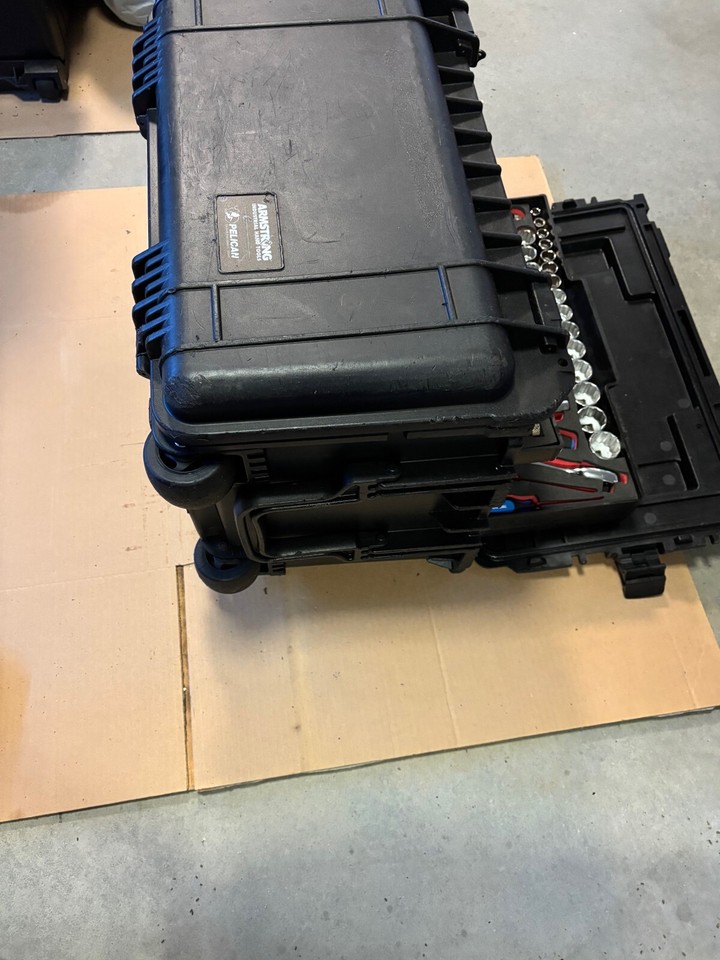 ARMSTRONG GMTK USMC DELUXE GENERAL MECHANICS TOOL KIT WITH TOP TRAY ...