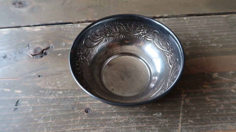 Vintage GRT Silverplate Wedding Ring Holder 3 1/8" | eBay