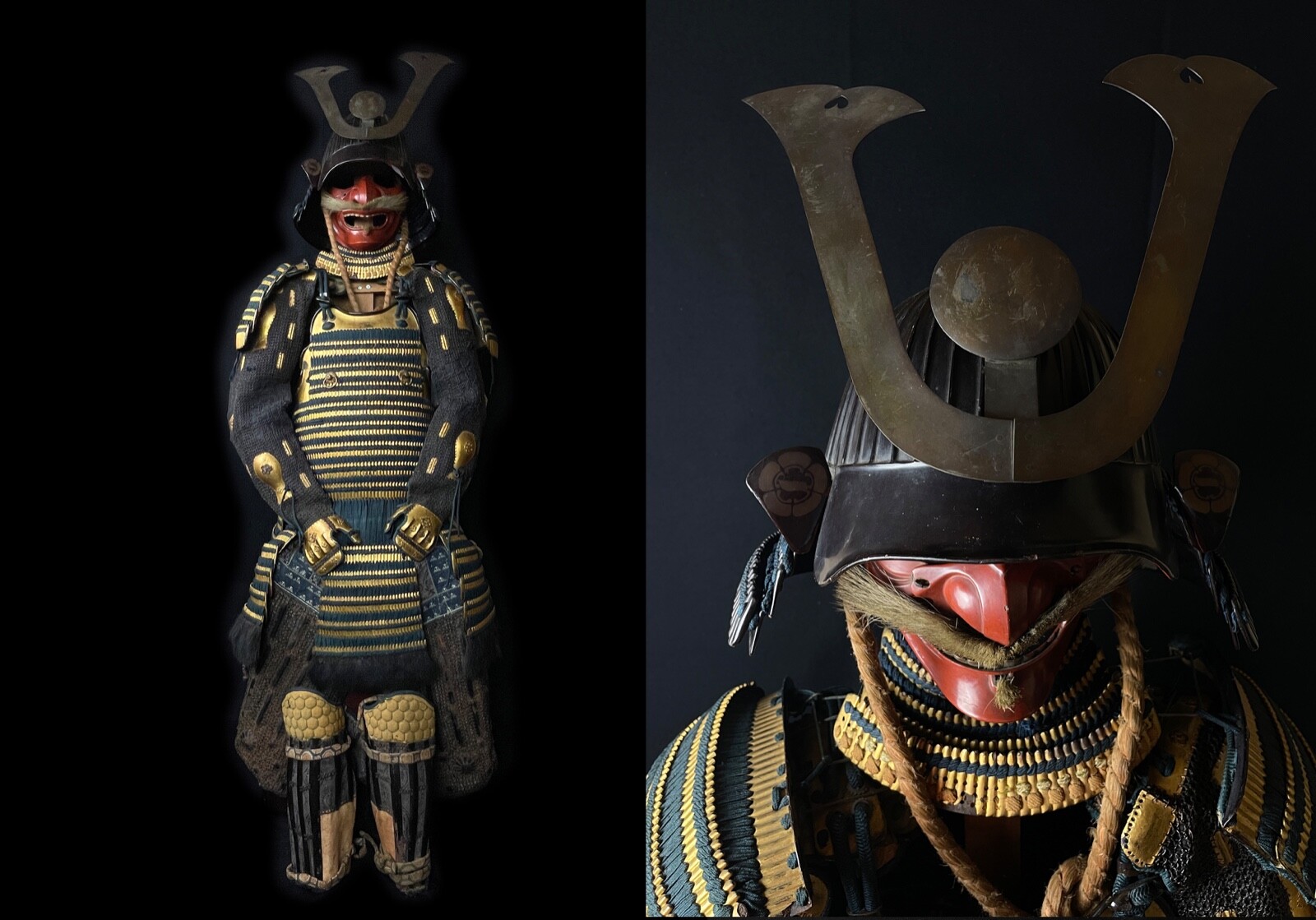 Japanese Antique Samurai Armor Yoroi Genuine LifeSize Edo Period (e111 ...