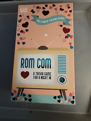 University Games Rom Com A Trivia Game for a Night In Ages 12+/ New In ...