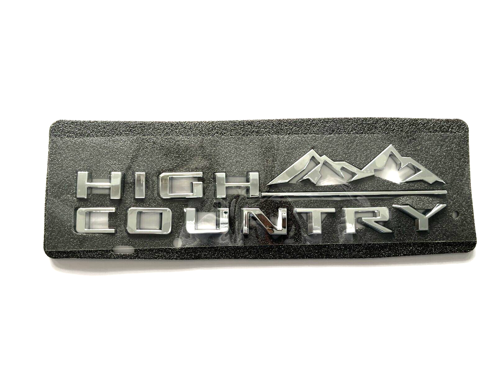 19-24 OEM Chrome Tahoe Silverado High Country tailgate Letter Logo ...