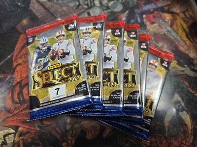 2023 Panini NFL Select Football Lot Trading Cards -6 packs 7 cards per ...