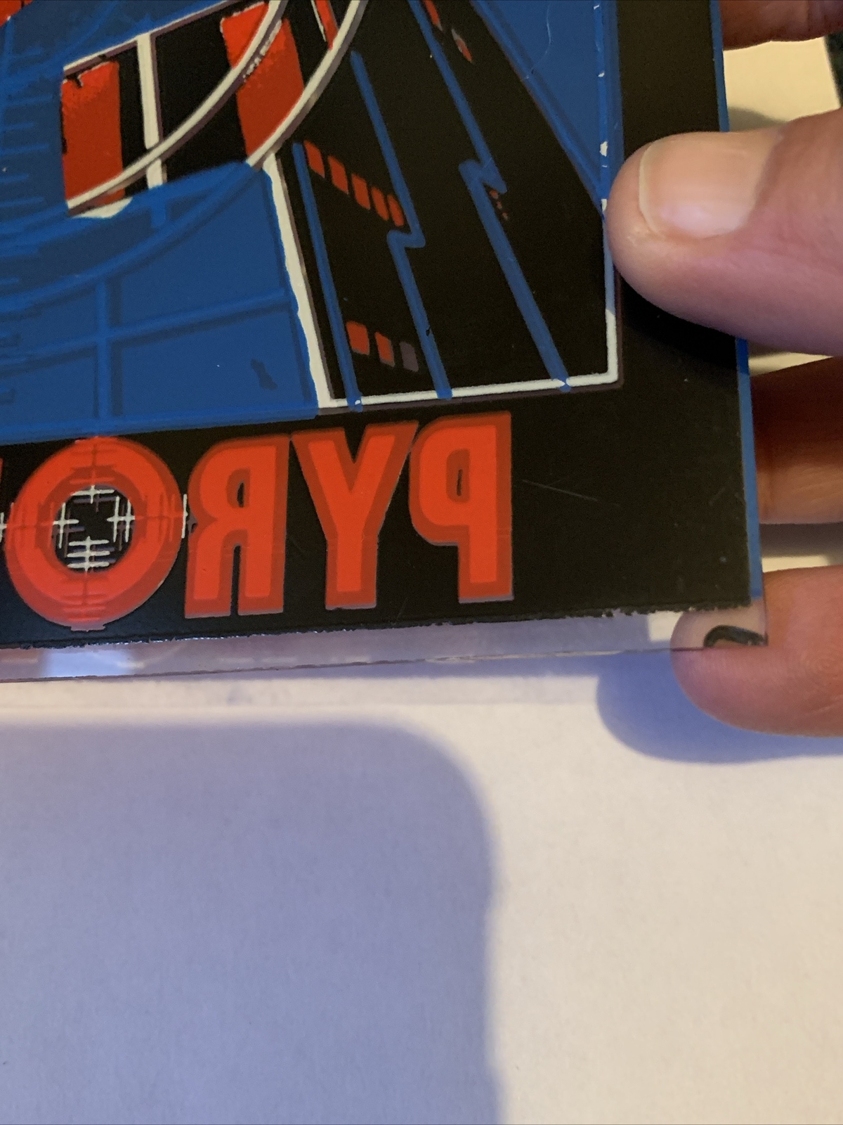 Rare 1980s DEF LEPPARD PYROMANIA Carnival Mirror. | eBay