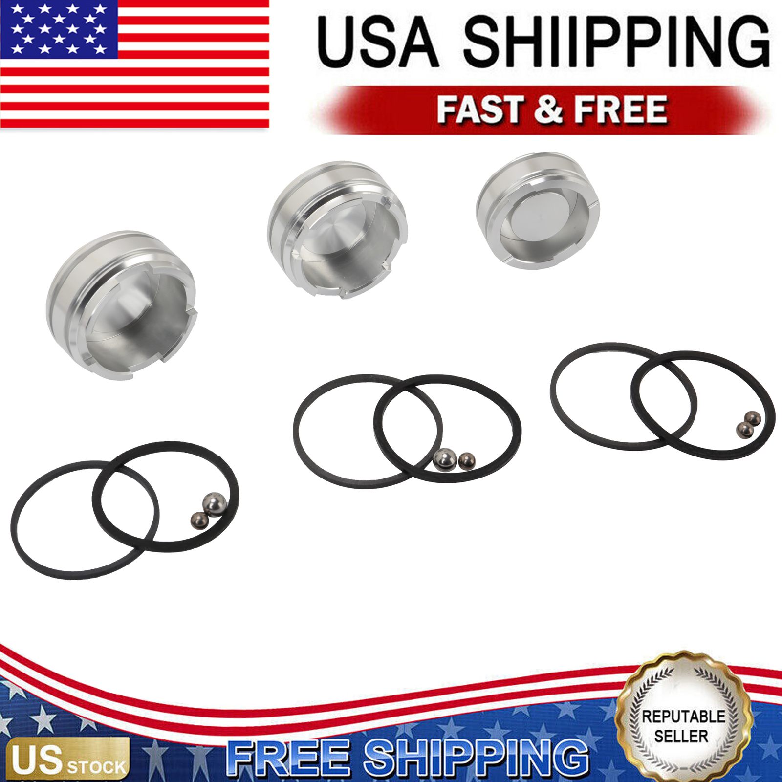 Pinless Forward Accumulator Piston Kit for 4L60E 4L65E 4L70E FWD 1-2,3 ...