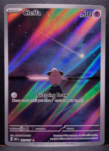 Cleffa 202/197 Obsidian Flames Full Art Pokémon Pokemon Card English ...