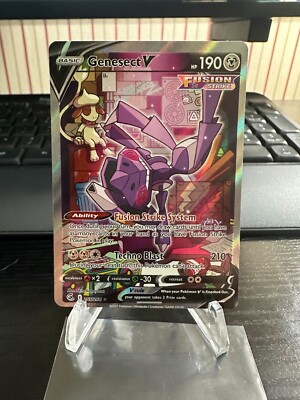 Pokémon TCG Genesect V 255/264 Fusion Strike Alternate Alt NM/M | eBay