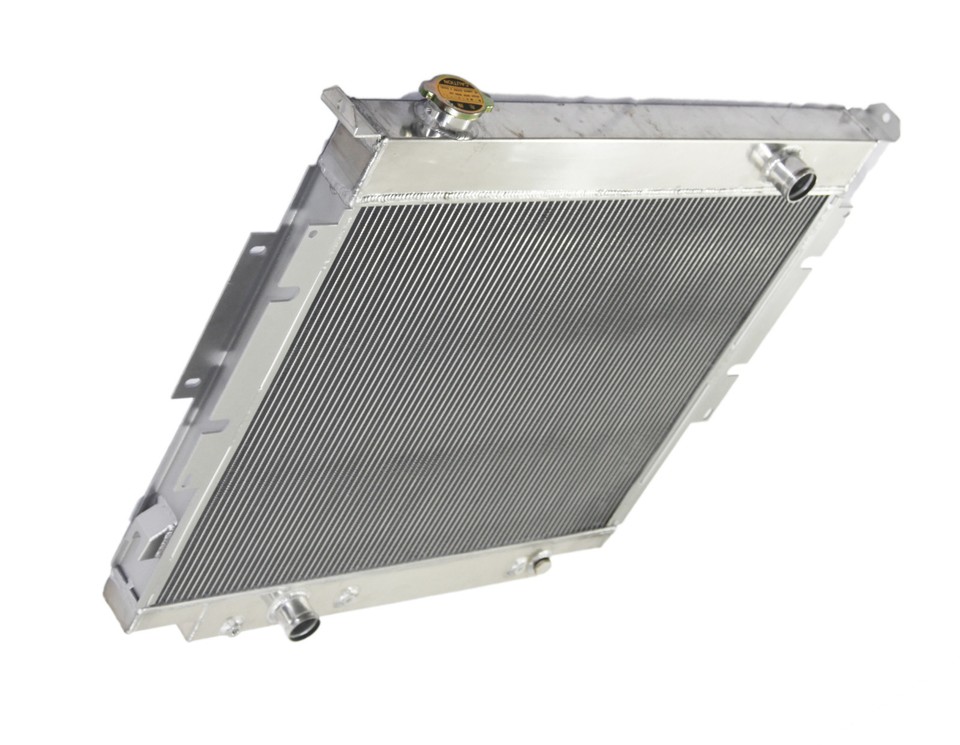 3 Row Performance Radiator+12" Fan for 83-94 Ford F-250 F-350 Diesel V8 ...