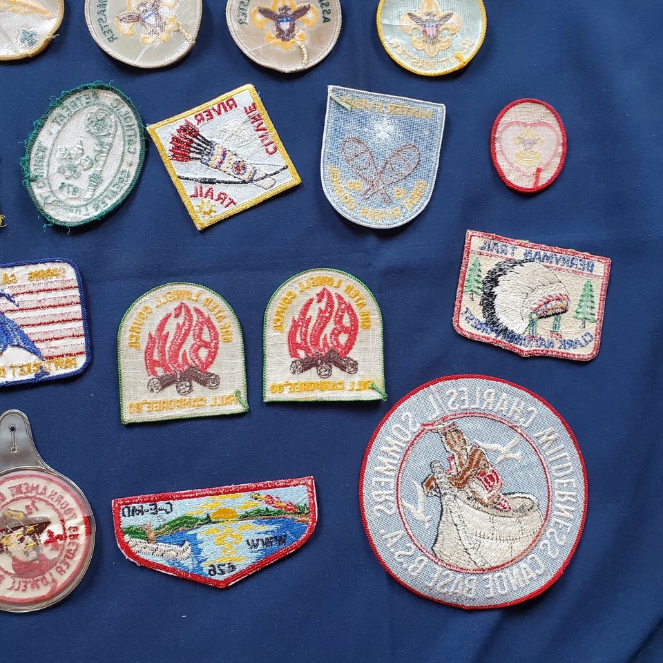 Vintage Boy Scouts Of America Patches 60s, 70s Large Lot | eBay