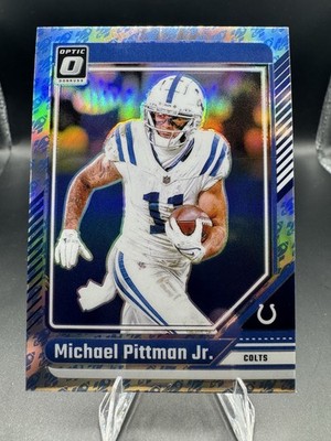 Michael Pittman Jr. 2024 Donruss Optic Rocket Emoji #85 Colts Color ...
