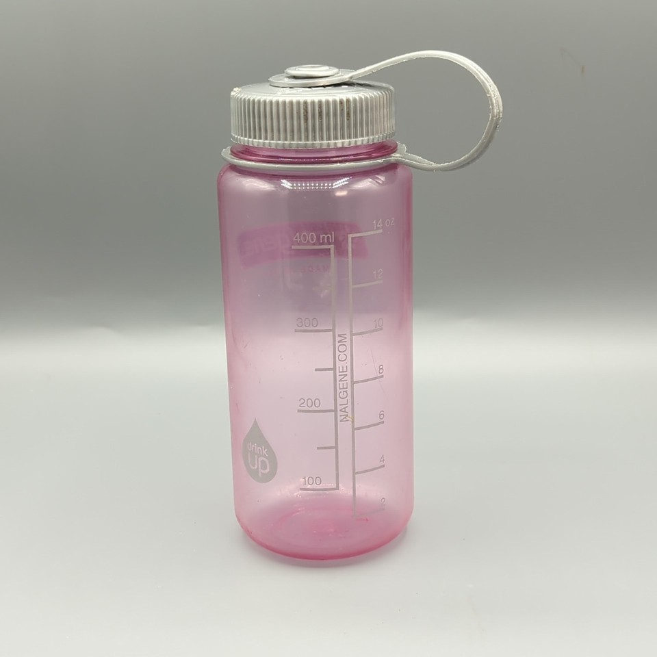 Lot of 3 NALGENE Water Bottle Mini 14 oz Wide Mouth USA Made Blue ...