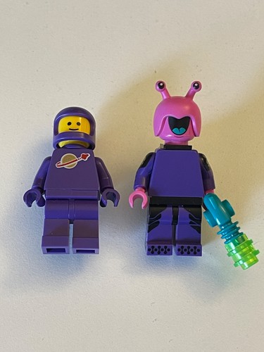 New Lego Purple Spaceman + Series 22 Space Creature Blank Torso | eBay